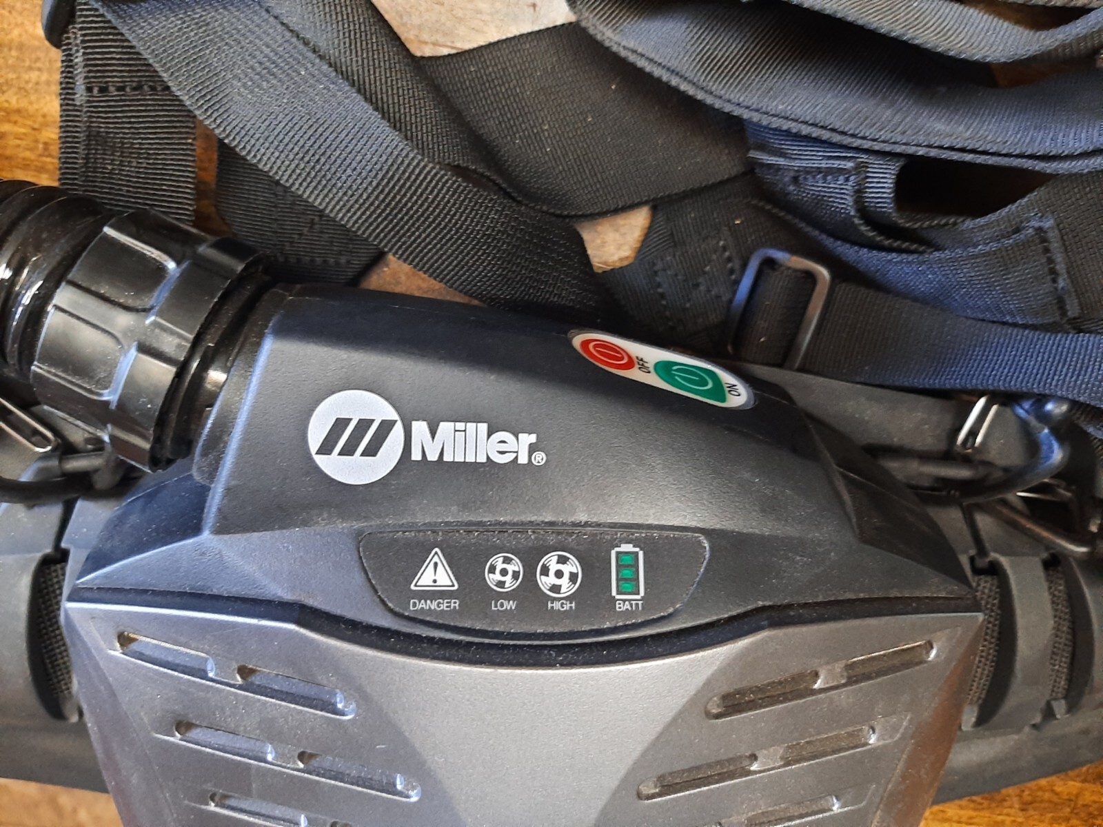 Miller+Hard+Hat+PAPR+with+T94iH-R+Welding+Helmet+-+287510 for sale ...