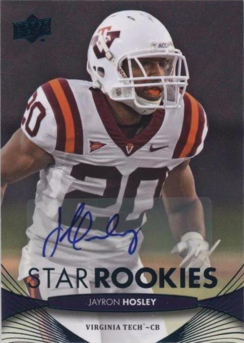 2012 Upper Deck - Star Rookies Jayron Hosley #182 Autographs (AU, RC ...