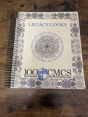 Vintage 1911-2011 Central Minnesota Christian Schools Recipes Cookbook ...
