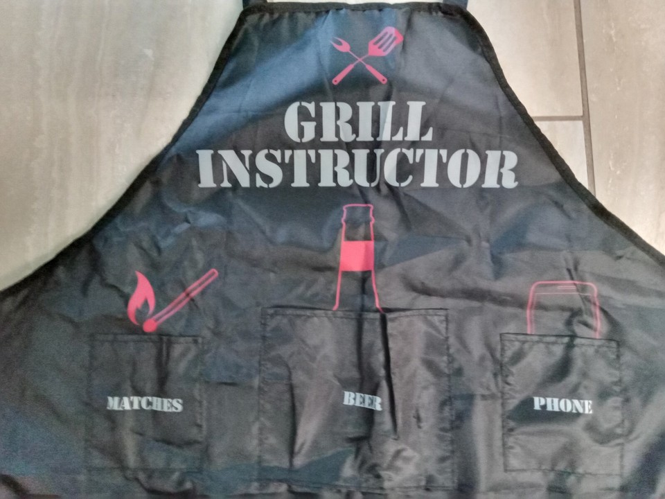Tactical Grill Instructor BBQ Apron With MOLLE And Attached Bottle ...