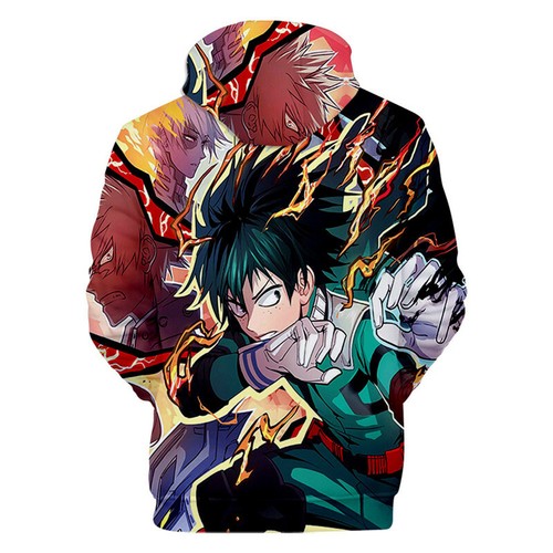 Boku no My Hero Academia Hoodie Sweater Men Women Casual Pullover ...
