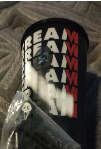 Scream VI AMC Ghostface 3D Holographic Cup with Topper Figure NEW in ...