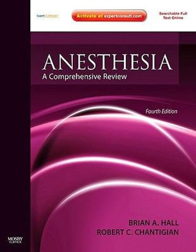 Anesthésie: A Comprehensive Analyse Robert C Hall, Brian A. Cha | eBay