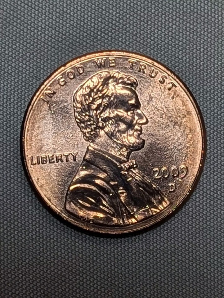 2009 D Lincoln Formative Years Penny. Strike Thru On Face DDO DDR | eBay