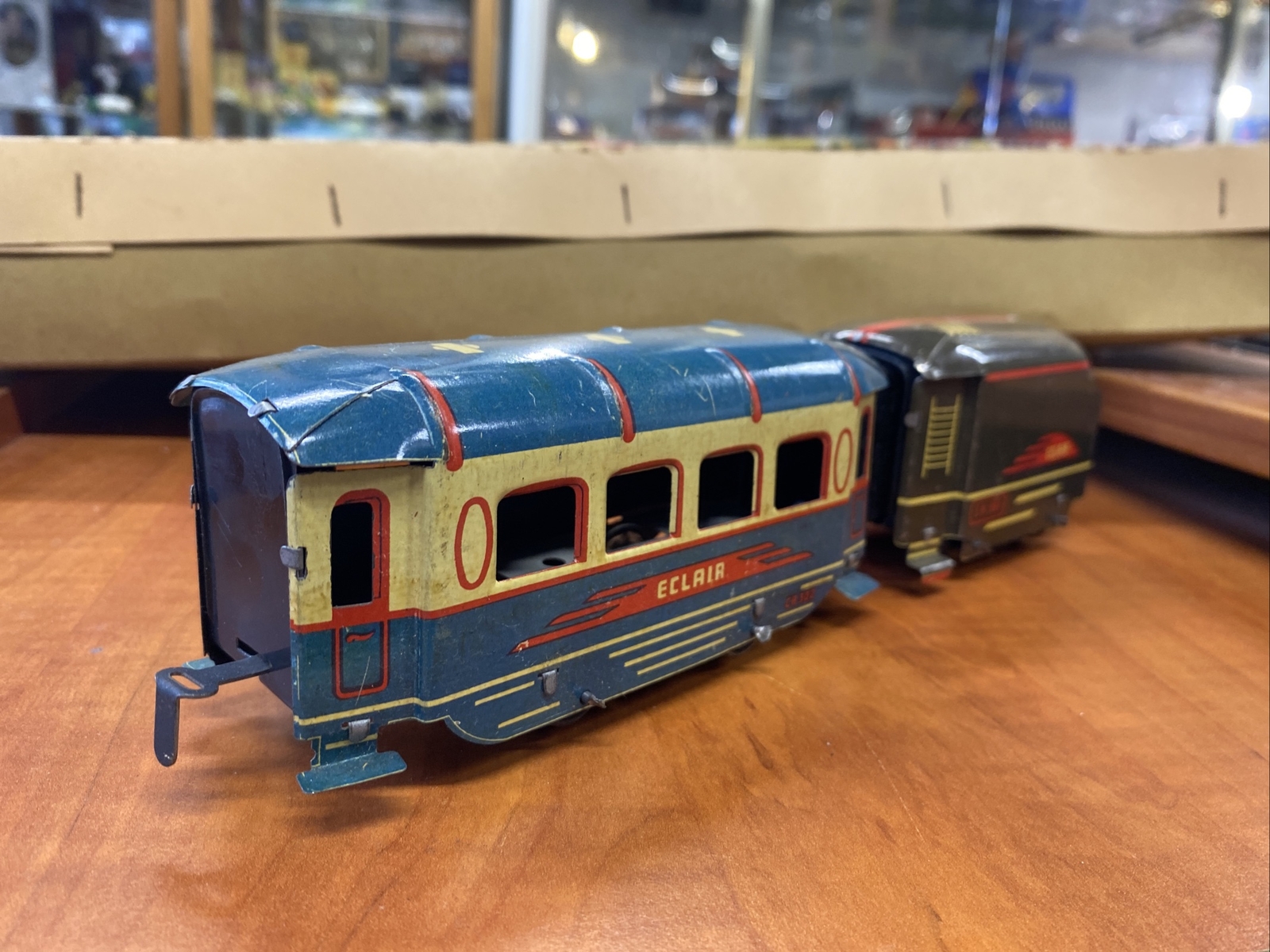 COFFRET « TRAIN LUX ECLAIR C.R. » Éch.0 Charles Rossignol Jouet ...