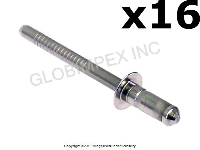 For Audi/VW (1990-2006) Window Regulator Rivet FR. & REAR (16) GENUINE ...