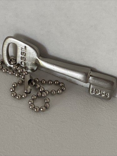 Fossil 2" Key Chain charm hang tag “1954" Replacement | eBay