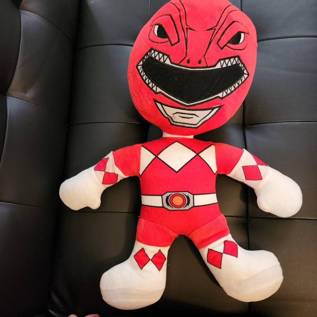 Mighty Morphin Power Rangers Red Ranger Plush Figurine | eBay