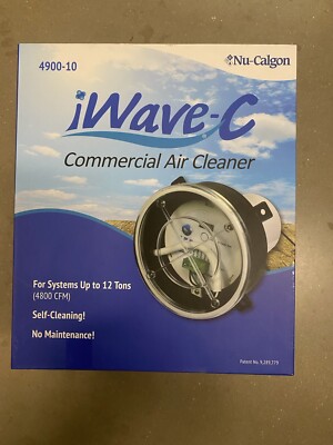 Nu-Calgon iWave-C 4900-10 Commercial Air Purifier, Ionizer & Cleaner ...