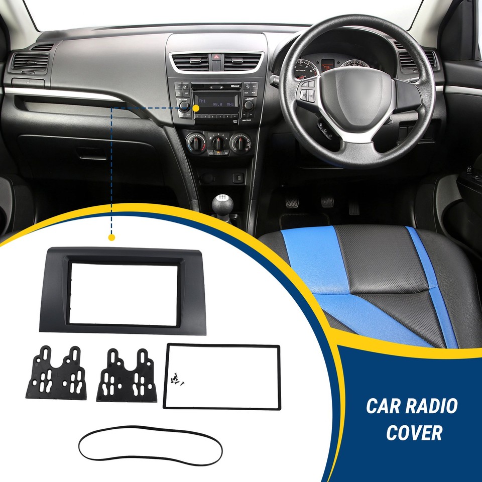 For Swift 2005-2010 2 Din Audio Panel DVD Navigation Panel Frame ...