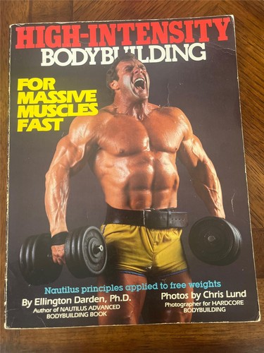 HIGH-INTENSITY BODYBUILDING exercise workout muscle book ELLINGTON ...