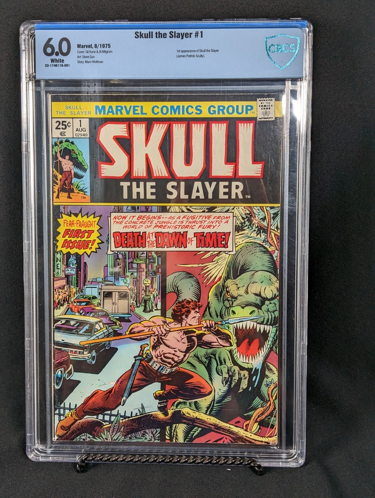 Marvel Skull The Slayer #1 Origin & 1st Appearance CBCS 6.0 FN | eBay