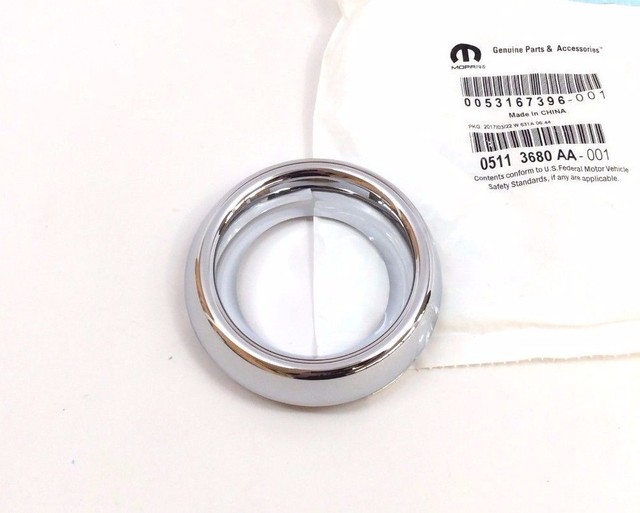 OEM 2014-2019 Mopar Dodge Durango Fog Lamp Bezel Trim Ring Chrome ...