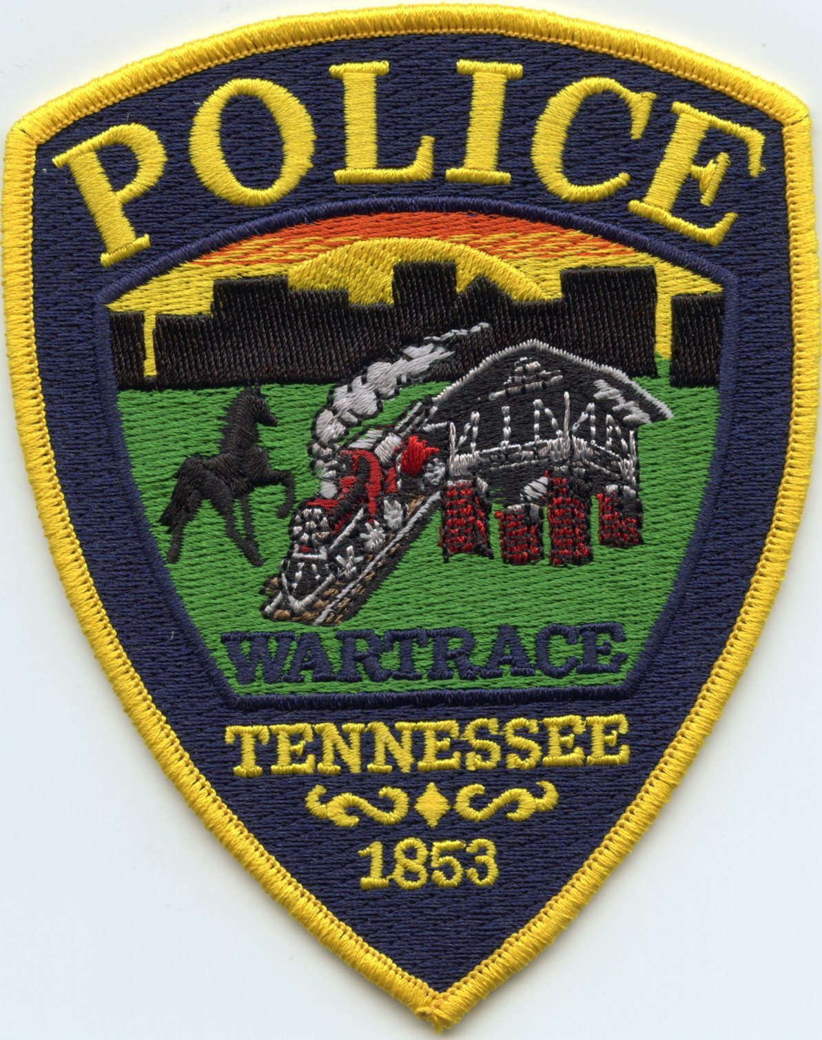 WARTRACE TENNESSEE TN colorful POLICE PATCH | eBay