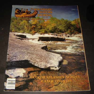 BOUNDARY WATERS JOURNAL Fall 1998 Canoe Canoeing Outdoor Adventure | eBay