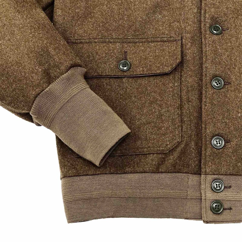 Filson CCC Wool Bomber 20263385 Marsh Olive Dark Army Jacket Limited ...