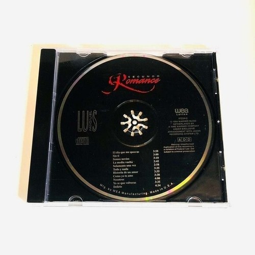 CD Luis Miguel - Segundo Romance | eBay
