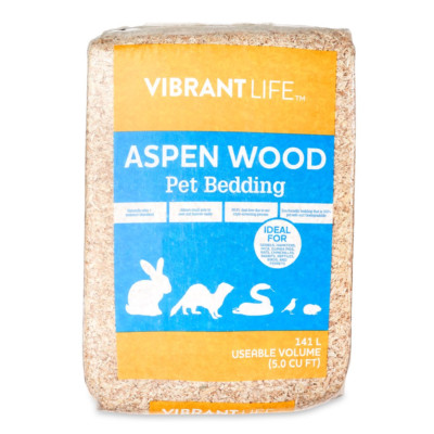 PET CAGE BEDDING Aspen Wood Shavings 19 Lbs 5 Cu Ft | eBay