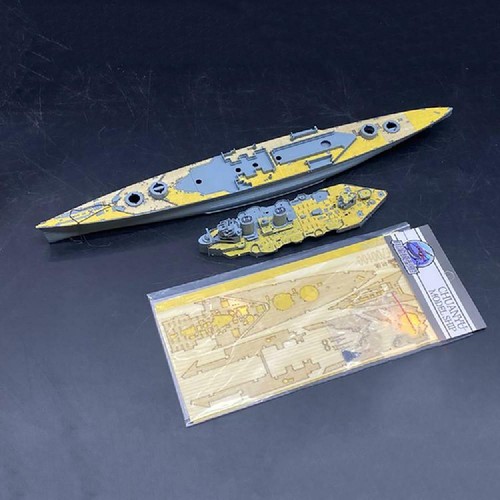 Wooden Deck Masking Sheet for Flyhawk FH1160S HMS Hood 1941 1/700 Ship ...