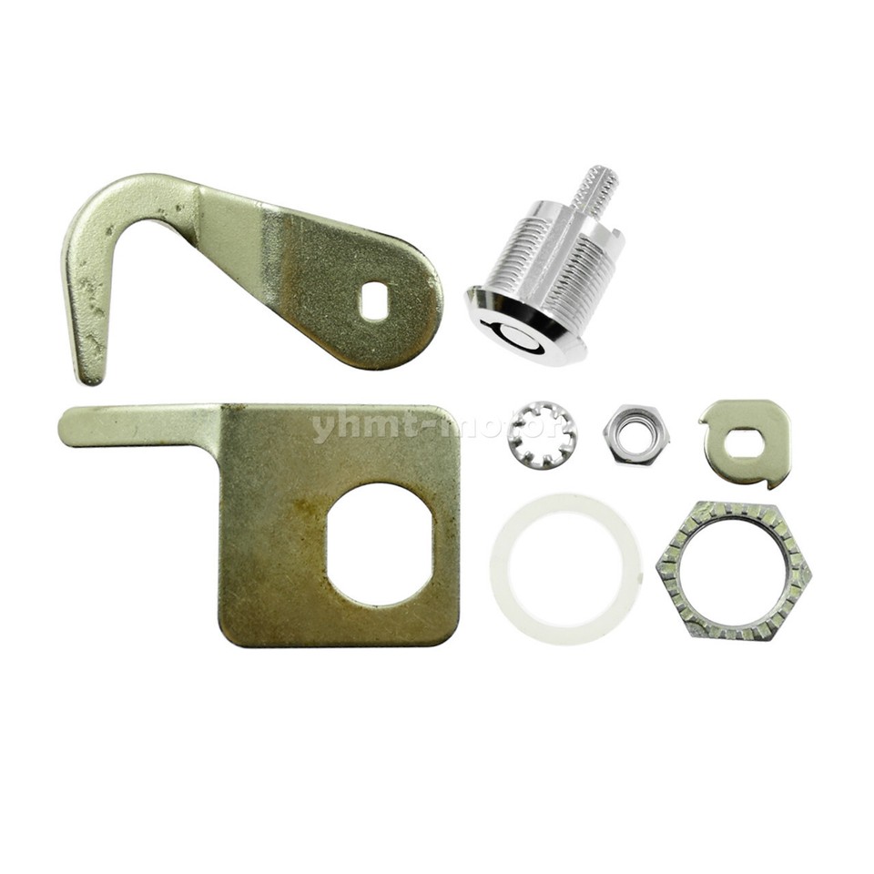 Motorcycle Tour Pack Trunk Lock w/ Key Hardware Fit For Harley Touring ...