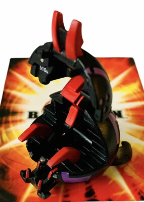 Bakugan Battle Brawlers Spin Master Black Darkus Scraper 510G B2 Anime ...