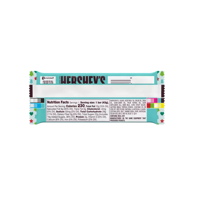 HERSHEY%27S+Sugar+Cookie+White+Cr%C3%A8me+with+Pieces+Bulk+Candy+1.55 ...