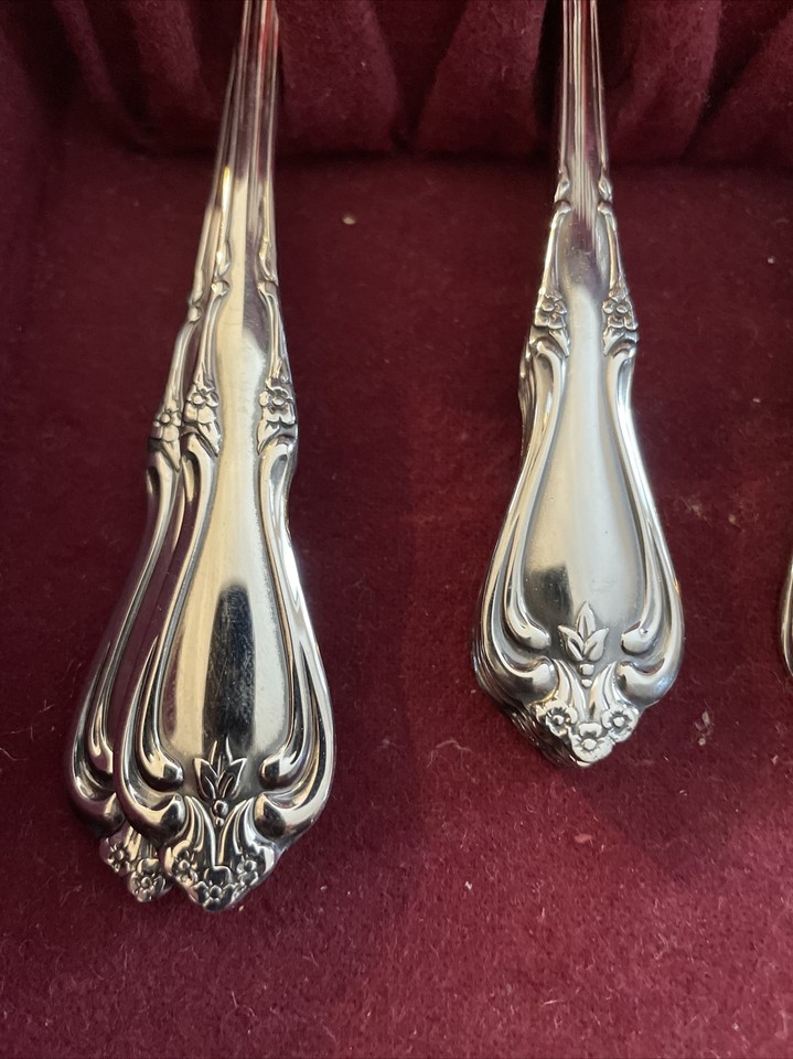 ONEIDA all American flatware set/with Chest/service for 12/79 pieces | eBay