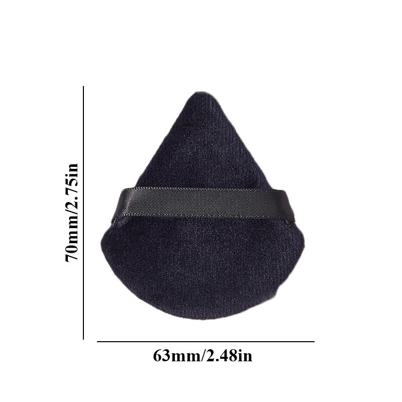 Triangle Velour Puffs, 2 Pack Powder Puffs, Makeup sponge, Makeup ...