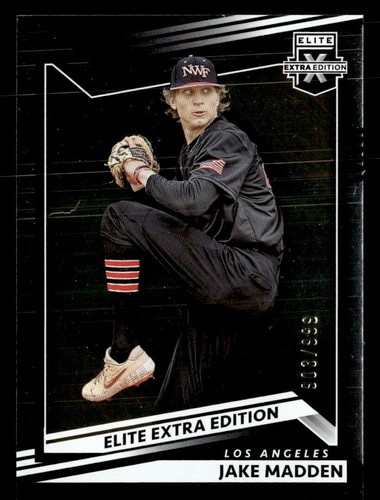 Jake Madden 2022 Elite Extra Edition Base 2 #118 /999 - Los Angeles ...