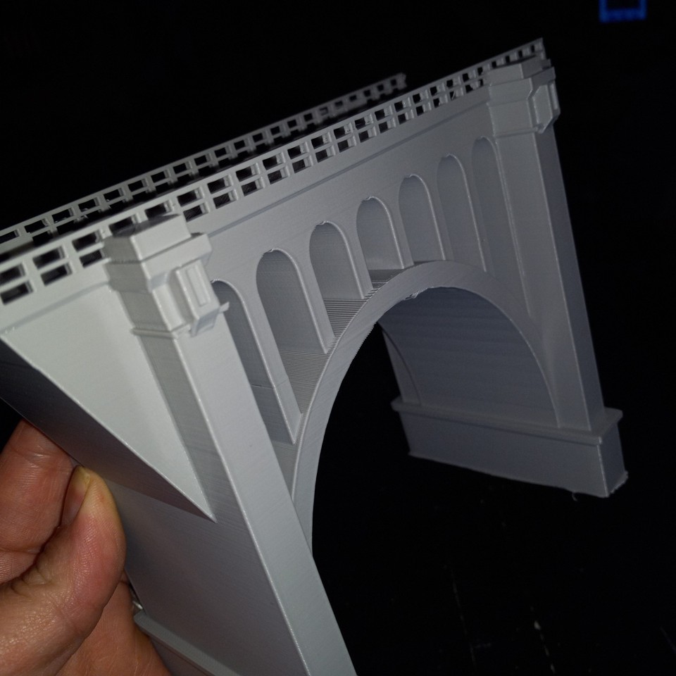 HO Scale One Arch Viaduct Short bridge section | eBay