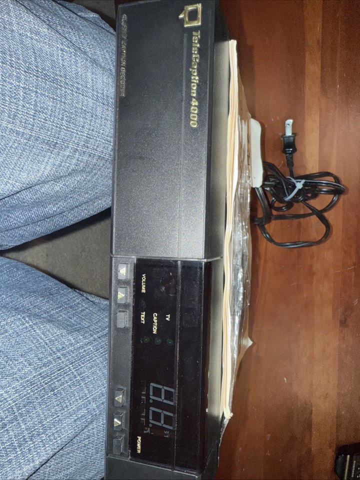 Telecaption 4000 Console | eBay