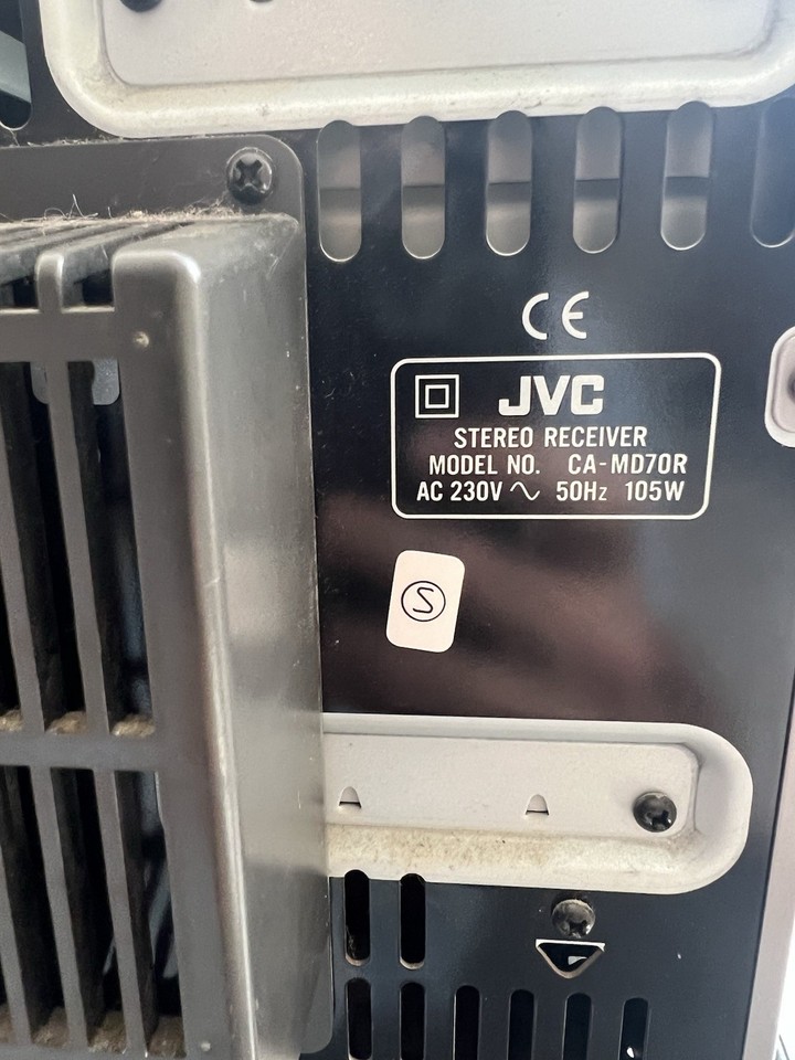 JVC CA-MD70R MiniDisc - Hi-Fi - CD - RADIO - FREE TRACKED COURIER B1A ...