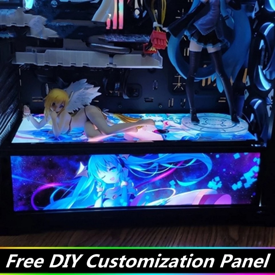 Custom Made Gaming PC Computer Case Decoration GPU Backplate ARGB GPU ...