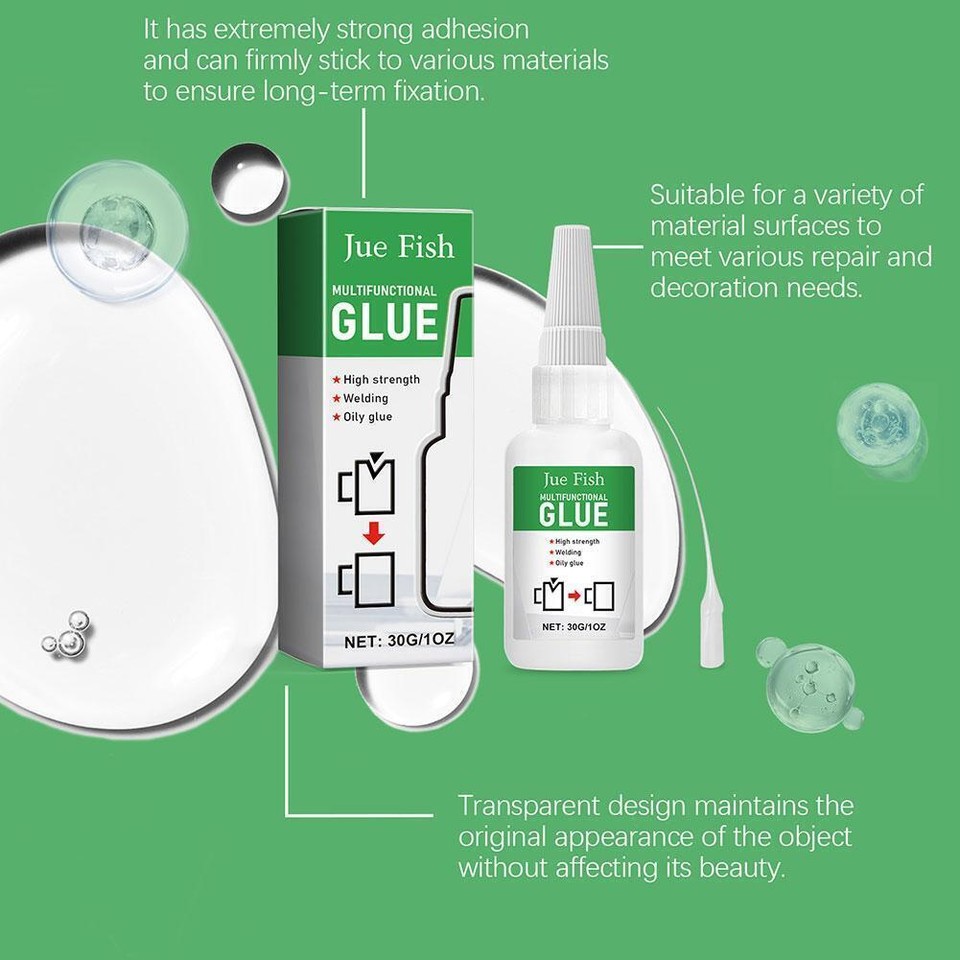 Jue Fish Multifunctional Glue, Jue-Fish Uniglue Welding Glue Oily S0W3 ...