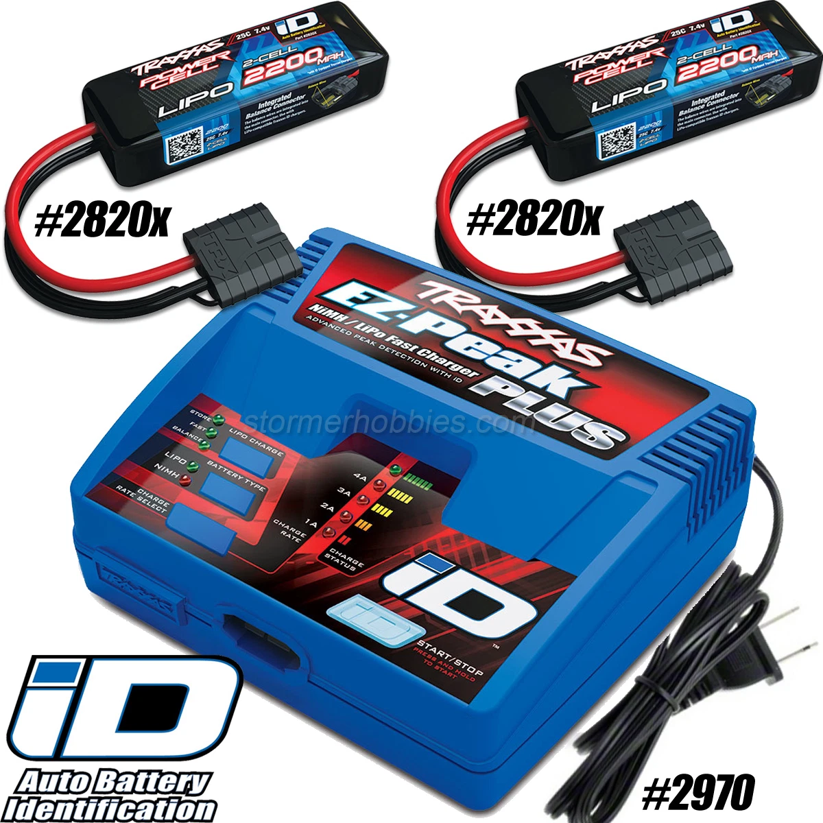 Traxxas EZ-Peak Plus Charger iD Model: MC-40i, Part #2970 operone.de