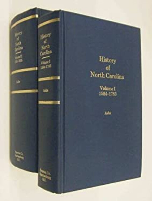History of North Carolina Hardcover Samuel A. Ashe 9780871520593 | eBay