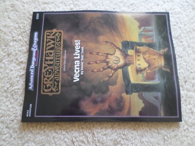 Vecna Lives ! Dungeons & Dragons Greyhawk adventure module WGA4 | eBay
