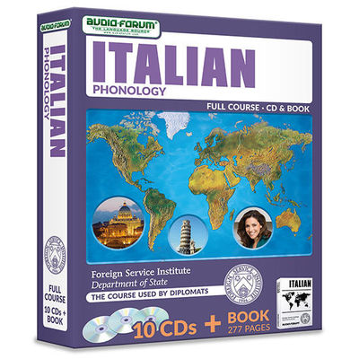FSI: Italian Phonology (10 CDs/Book) by Foreign Service Institute *NEW ...