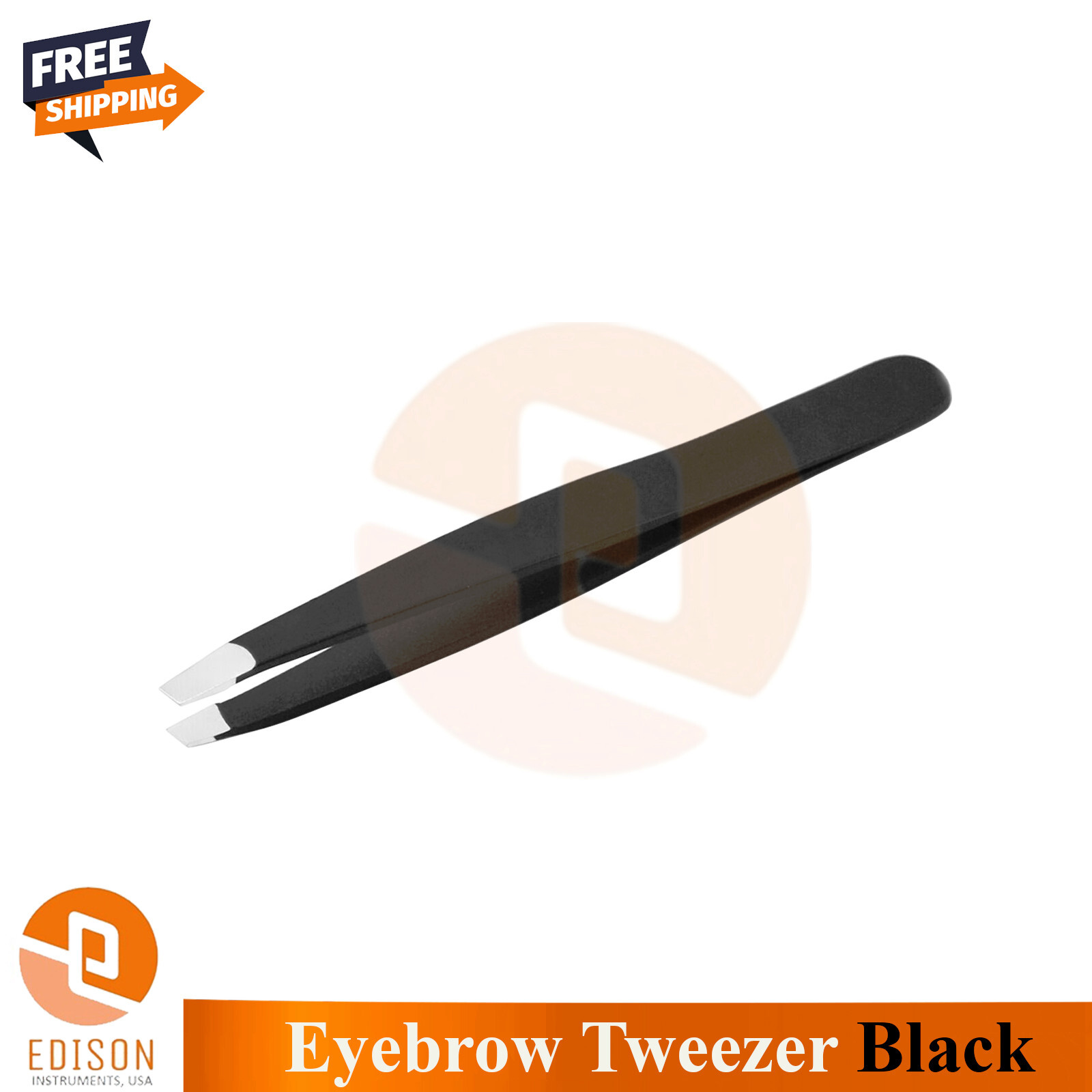 Beauty Tweezers Hair Remover Plucker Plucking Eyebrow Slanted Tip ...