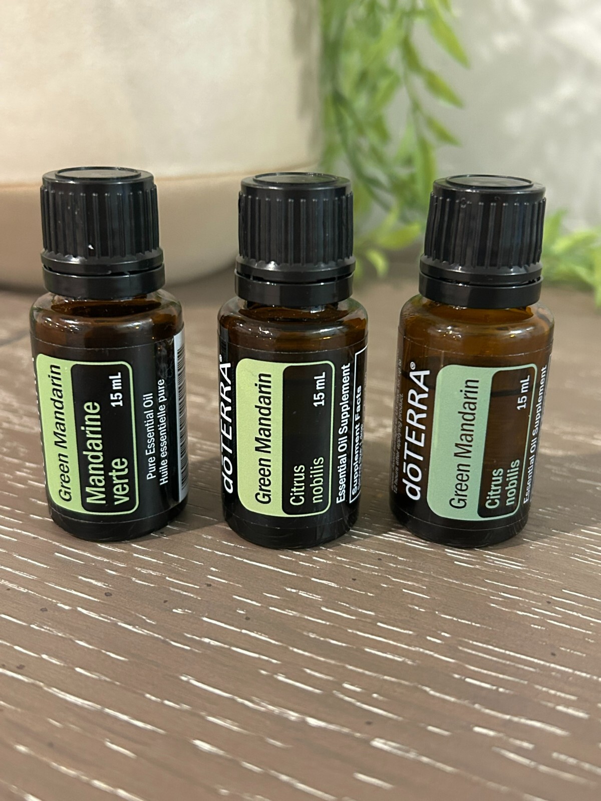 doTERRA Green Mandarin Essential Oil 15mL (Buy 1 get 2 FREE) Sealed ...