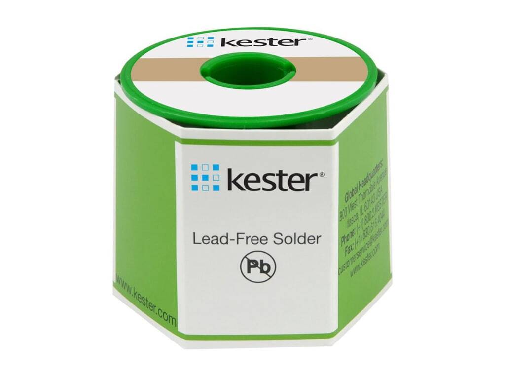 Kester 14-7068-0125 - Solder Wire Solid Core Lead- Sn96.5Ag03Cu.5 Solid ...
