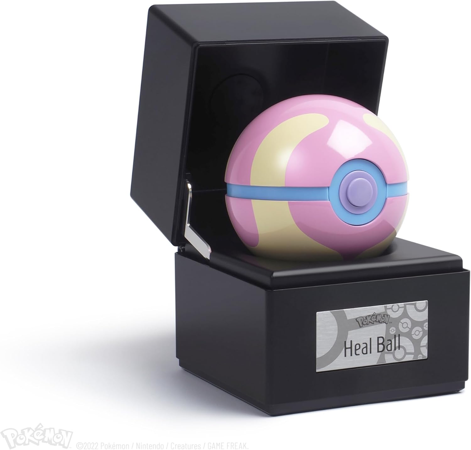 Pokémon Poké Ball Authentic Replicas - Realistic, Electronic, Die-Cast ...