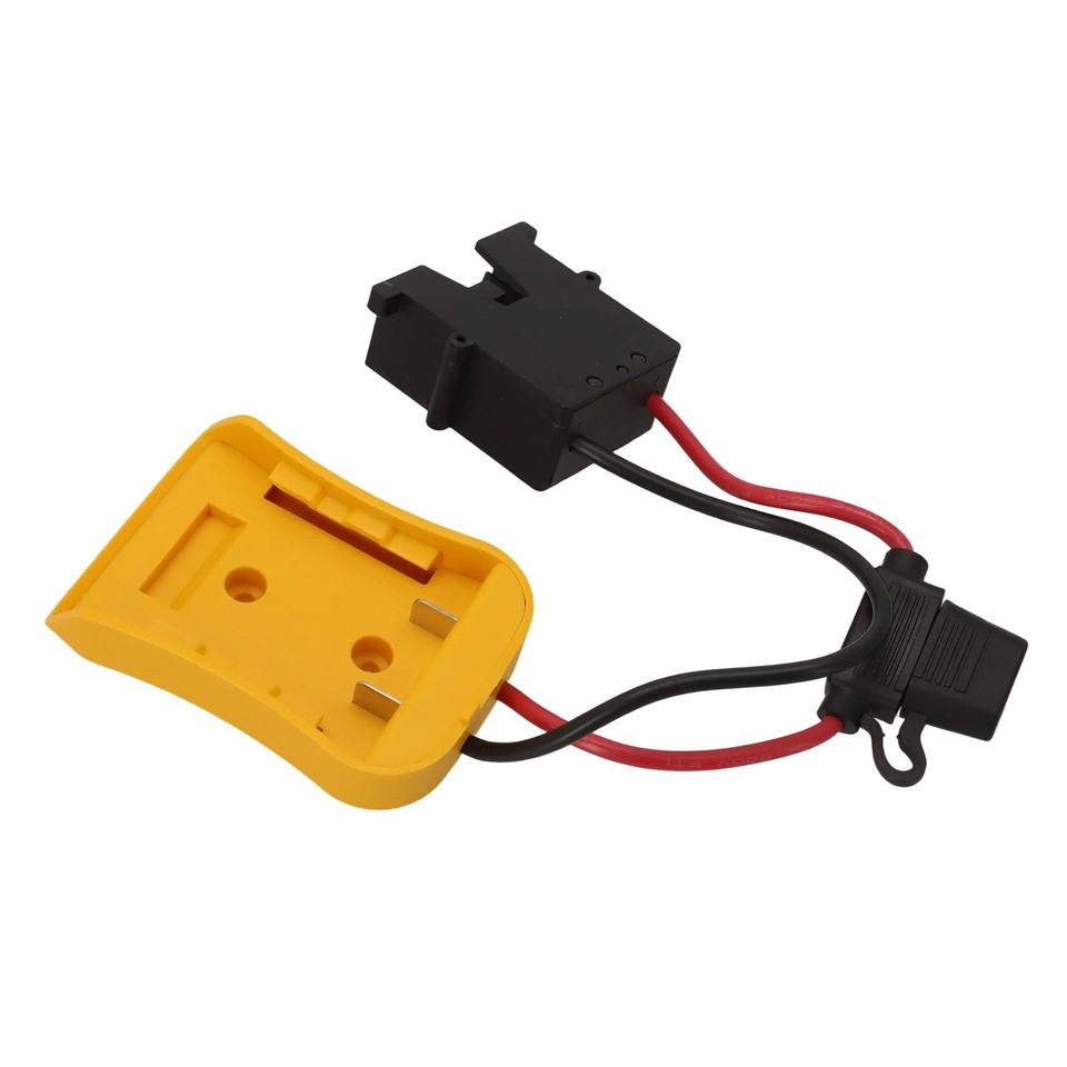 For Dewalt 20V Battery Adapter with Wire Harness Connector for Riding ...
