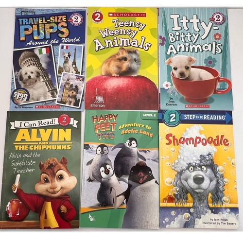 Children Level 2 Reading Books -Lot of 12- Scholastic- Random House-etc ...