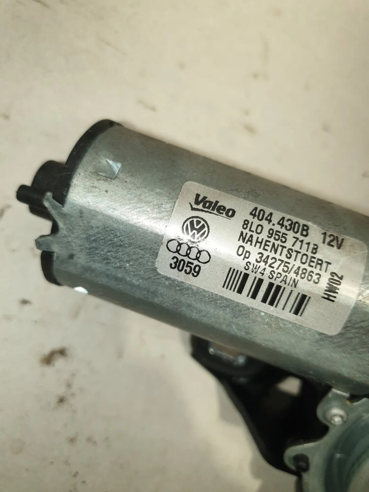 AUDI A6 Allroad 4BH, C5 Tailgate Window Wiper Motor 8l0955711b 23359631 ...