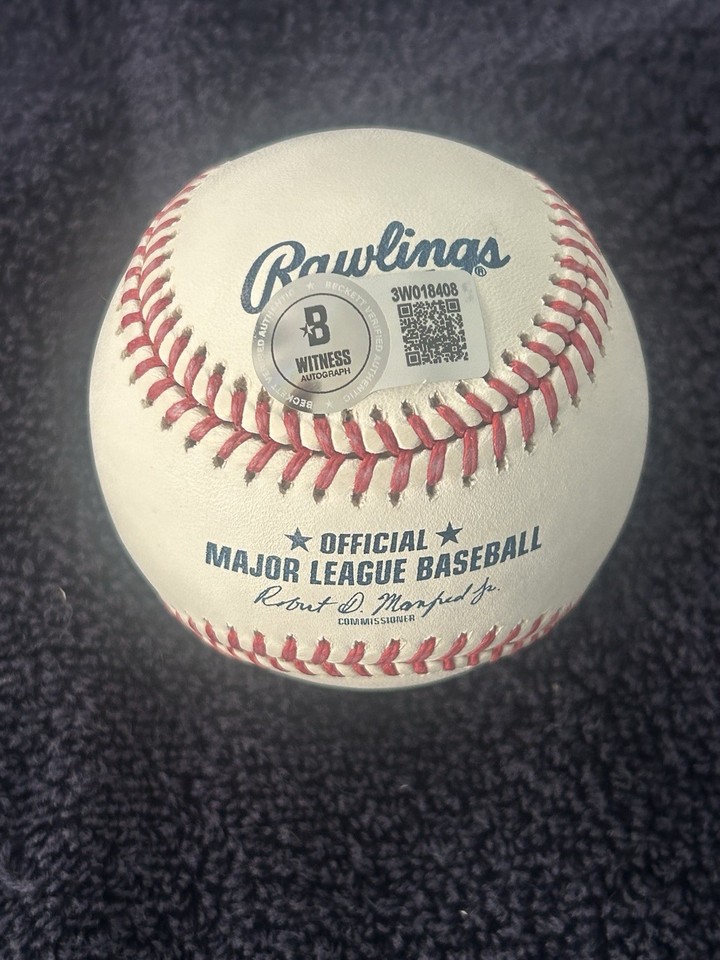 JOE MAUER SIGNED JOSEPH PATRICK MAUER HALL OF FAME 2024 OML BASEBALL ...