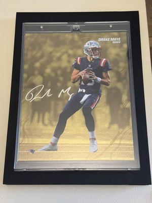 2024 FANATICS EMANATE DRAKE MAYE GOLD PARALLEL AUTO AUTOGRAPH #26/50 ...