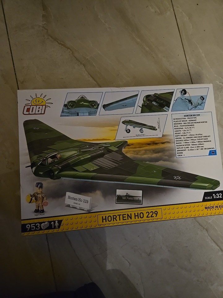 COBI TOYS #5757 Horten Ho 229 Fighter Plane NEW! | eBay