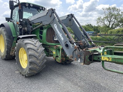 John Deere 7530 Q65 Quicke Loader | eBay UK