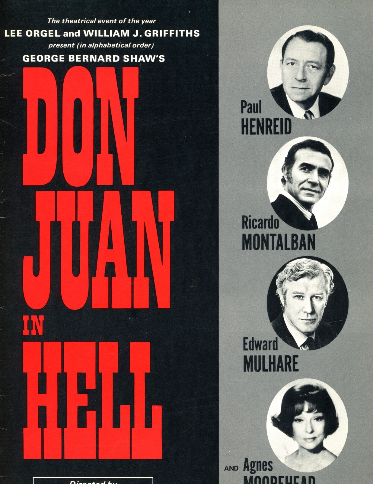 Don Juan in Hell Program Signed by Paul Henreid and Agnes Moorehead | eBay
